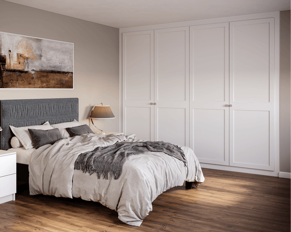 Wardrobe Built Over Stair Bulkhead | Online Bedrooms